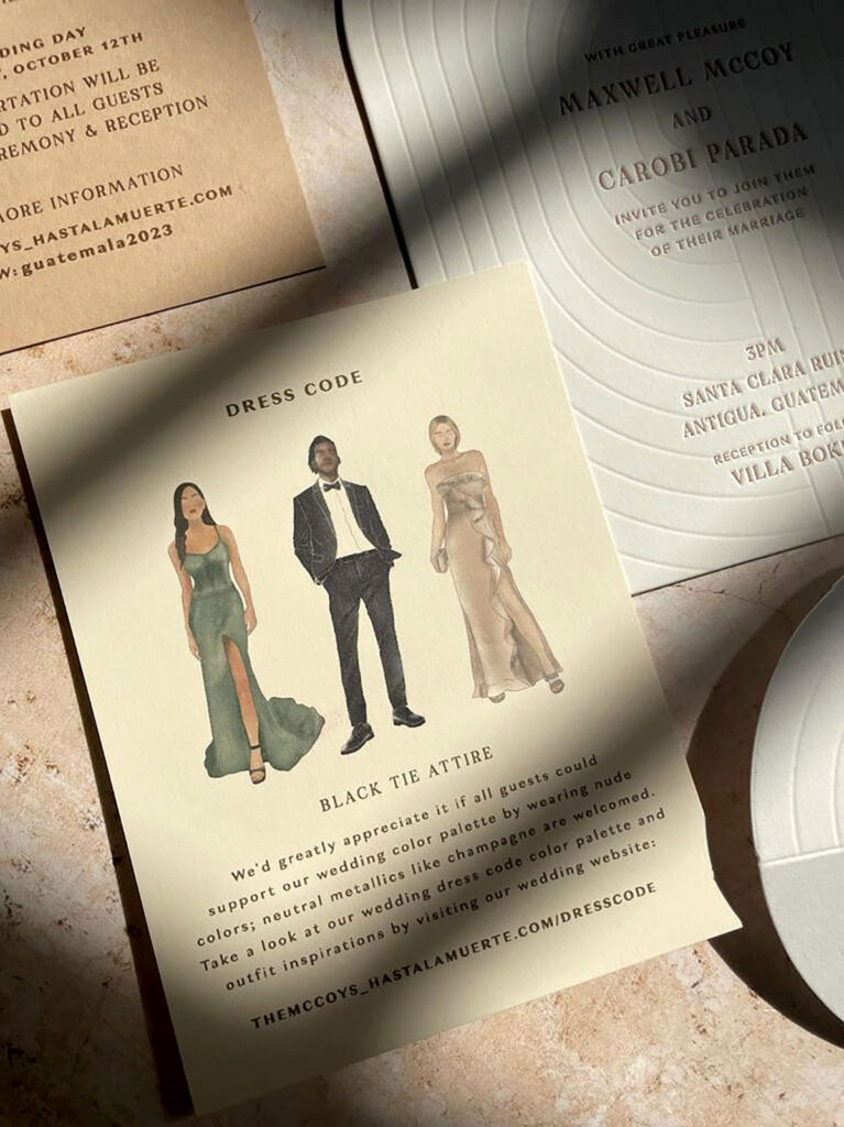 How to Elevate Your Wedding with a Dress Code Color Palette ...